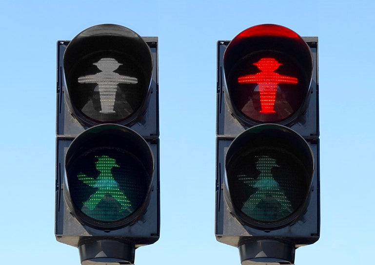 Ampelmännchen el Semáforo Berlín